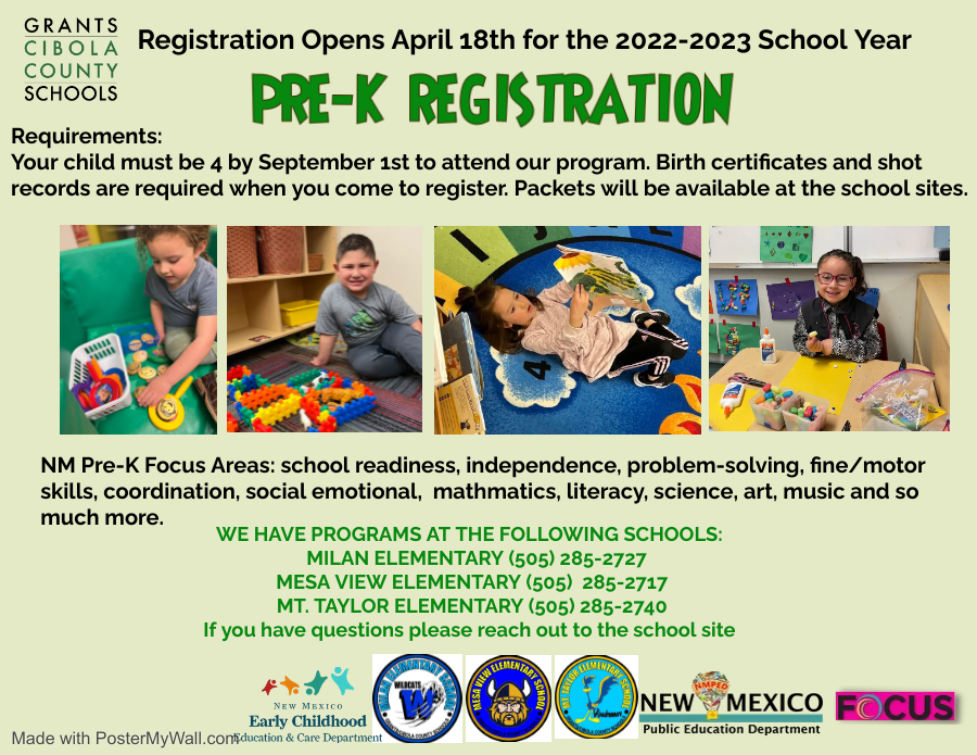 Pre K Registration 2022 2023 School Year Milan Elementary School Pre K Registration 2022 2023 School Year Milan Elementary School